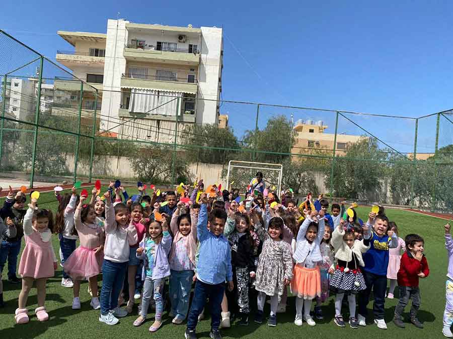 نشاط عيد الفصح – Collège Notre Dame des Sœurs Salvatoriennes – Abra.