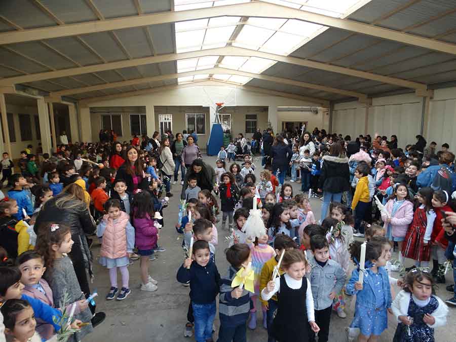 زيّاح الشعانين – Collège Notre Dame des Sœurs Salvatoriennes – Abra.